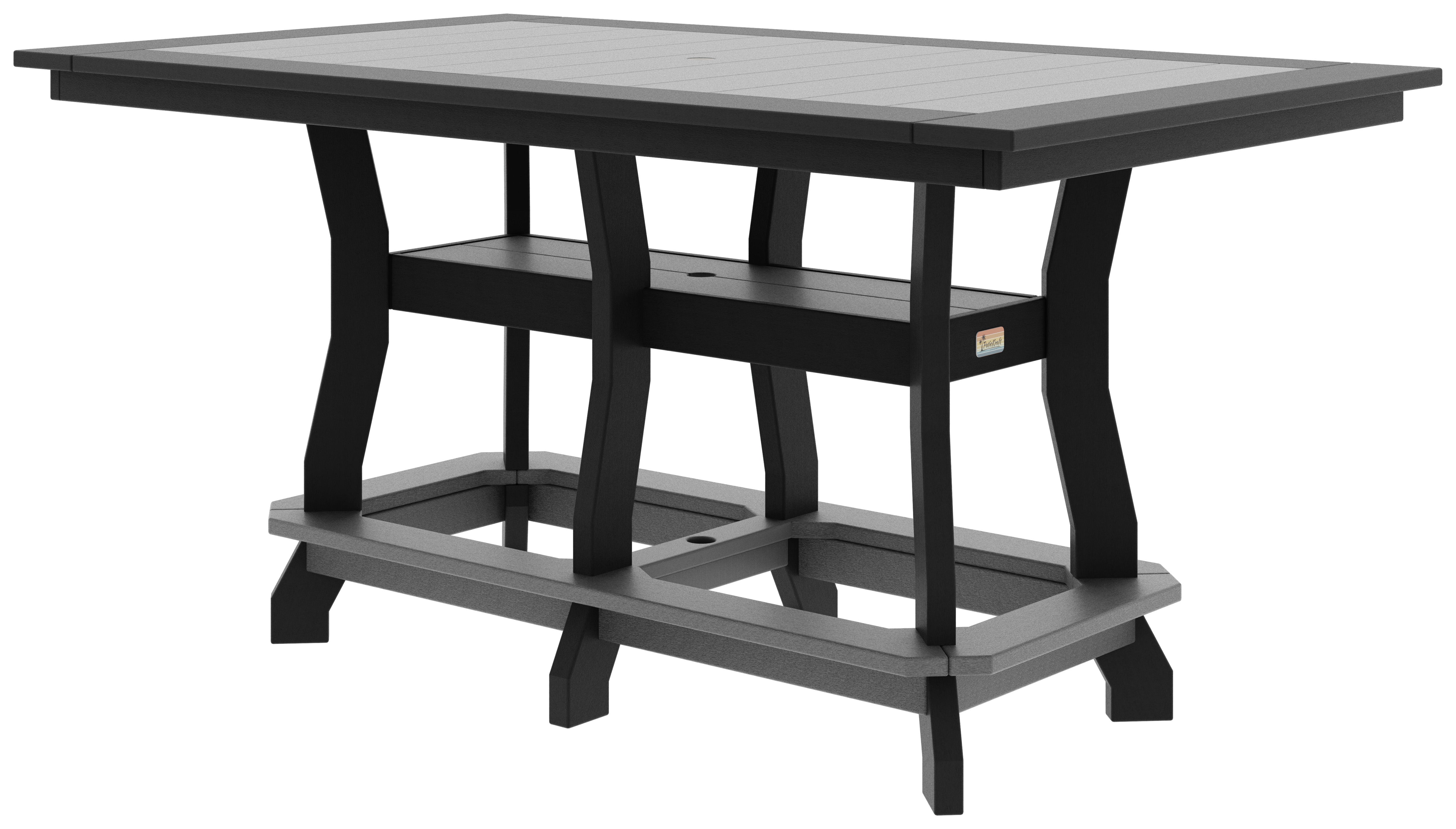 QW Amish Bellaire 44x72 Table (Select Height) – Quality Woods Furniture