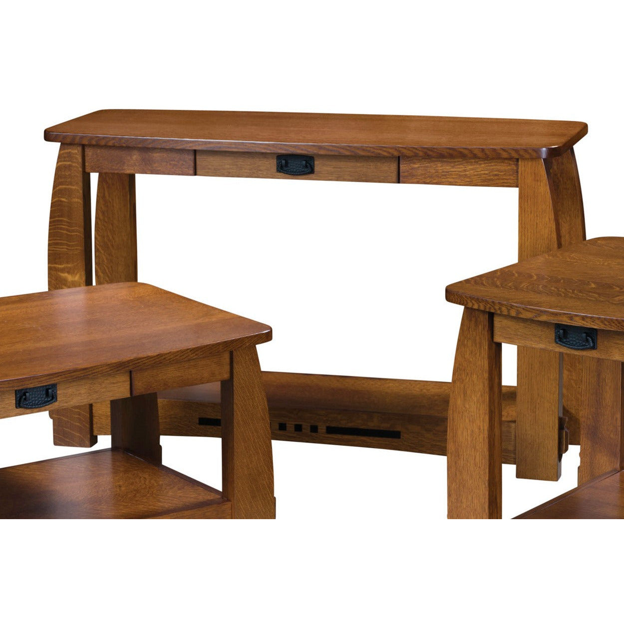 QW Amish Colebrook Open Sofa Table – Quality Woods Furniture