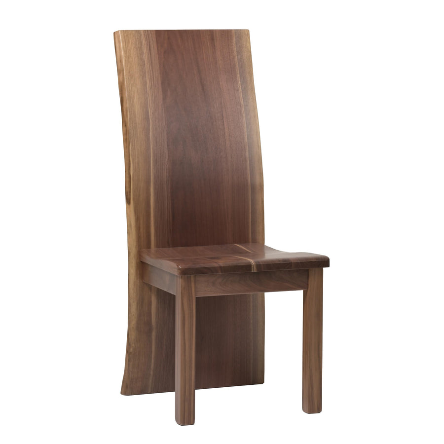 QW Amish Yellowstone Live Edge Side Chair – Quality Woods Furniture