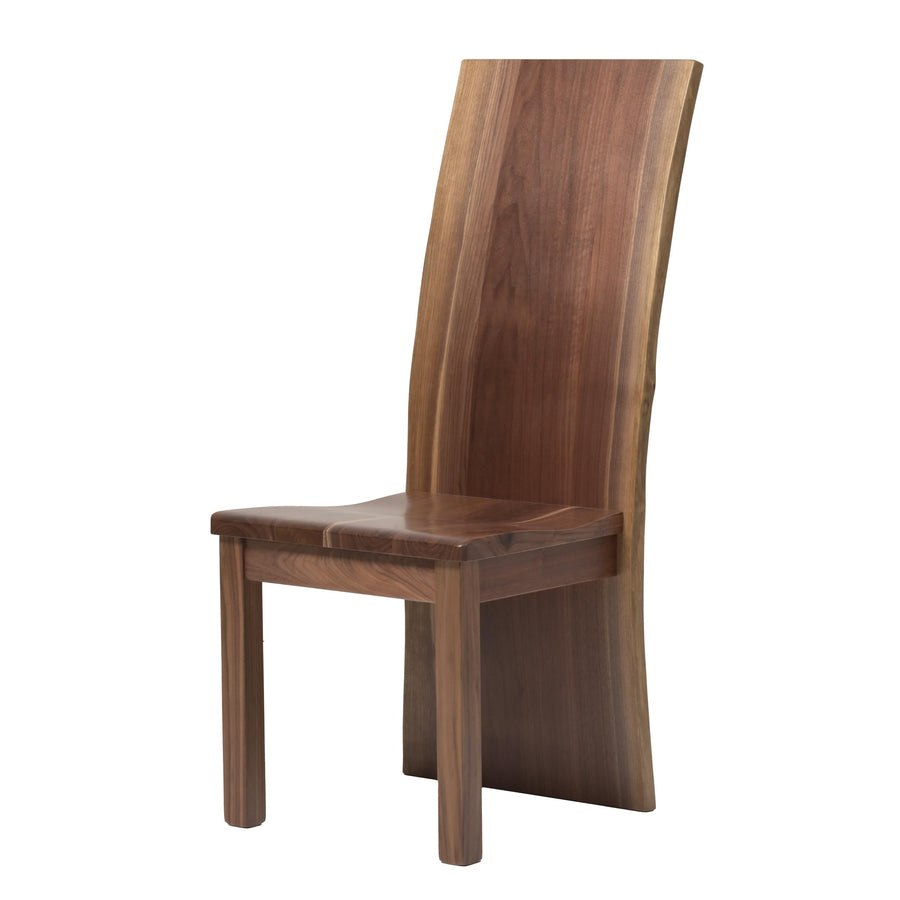 QW Amish Yellowstone Live Edge Side Chair – Quality Woods Furniture