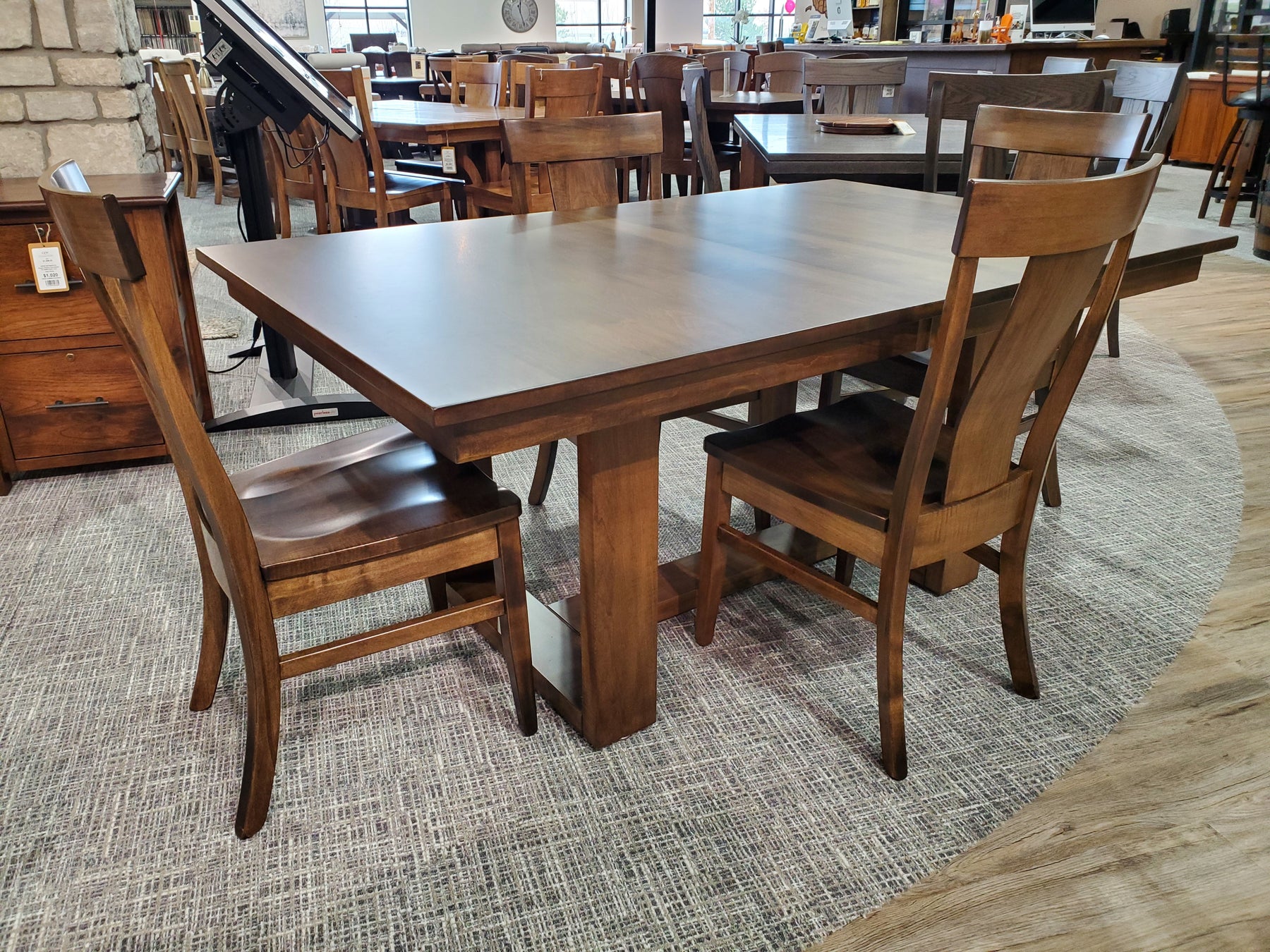 QW Amish Clark Table – Quality Woods Furniture