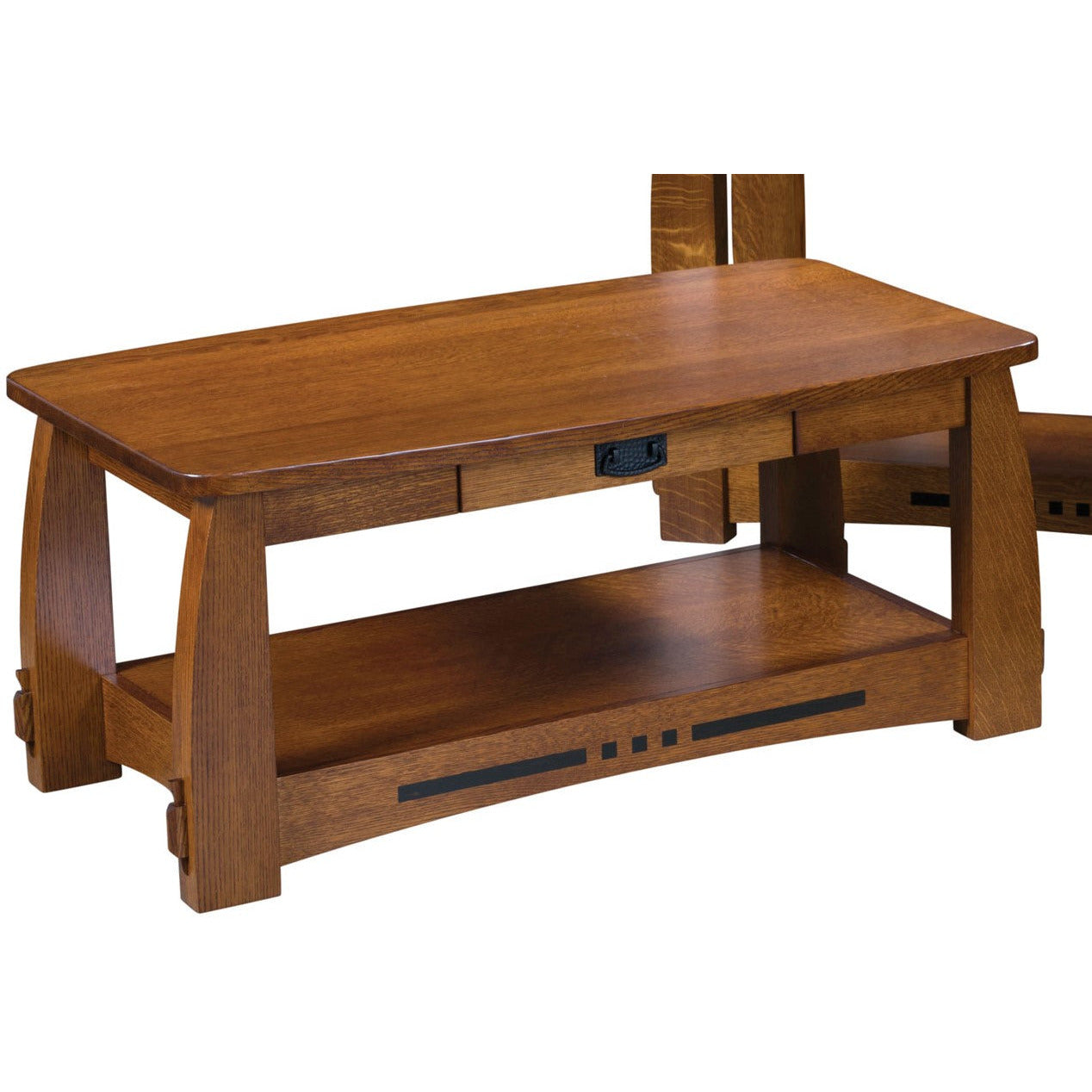 QW Amish Colebrook Open Coffee Table – Quality Woods Furniture