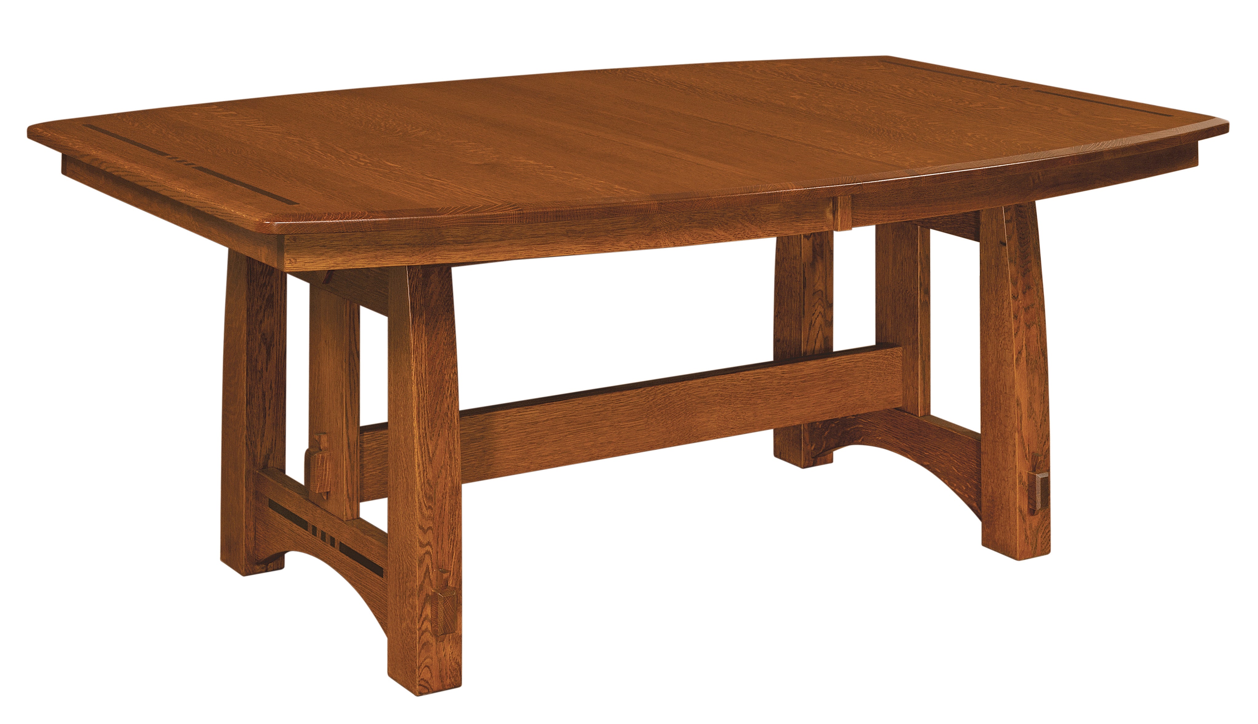 QW Amish Colebrook Trestle Table – Quality Woods Furniture