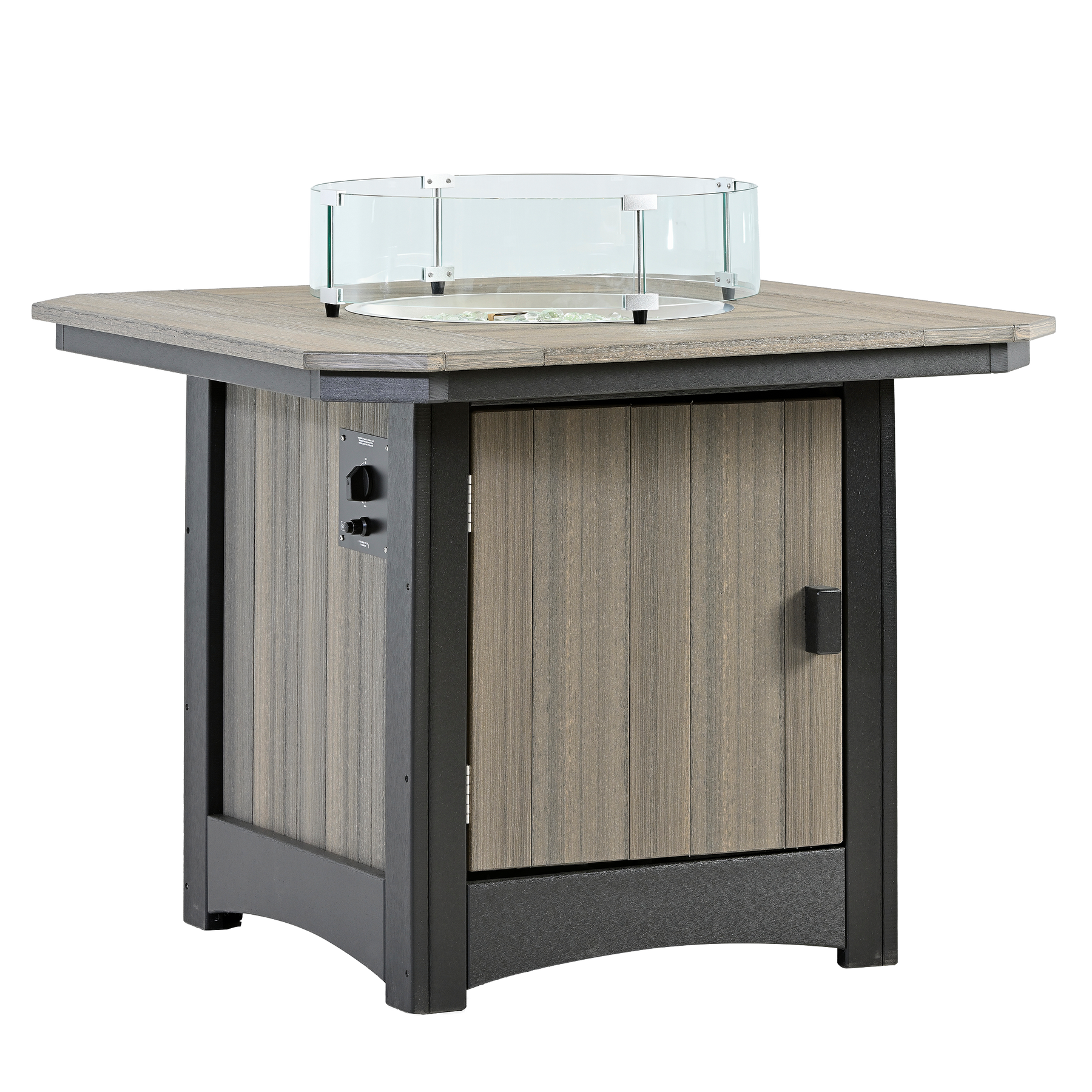 QW Amish Contempo 5pc Counter Fire Table Set – Quality Woods Furniture