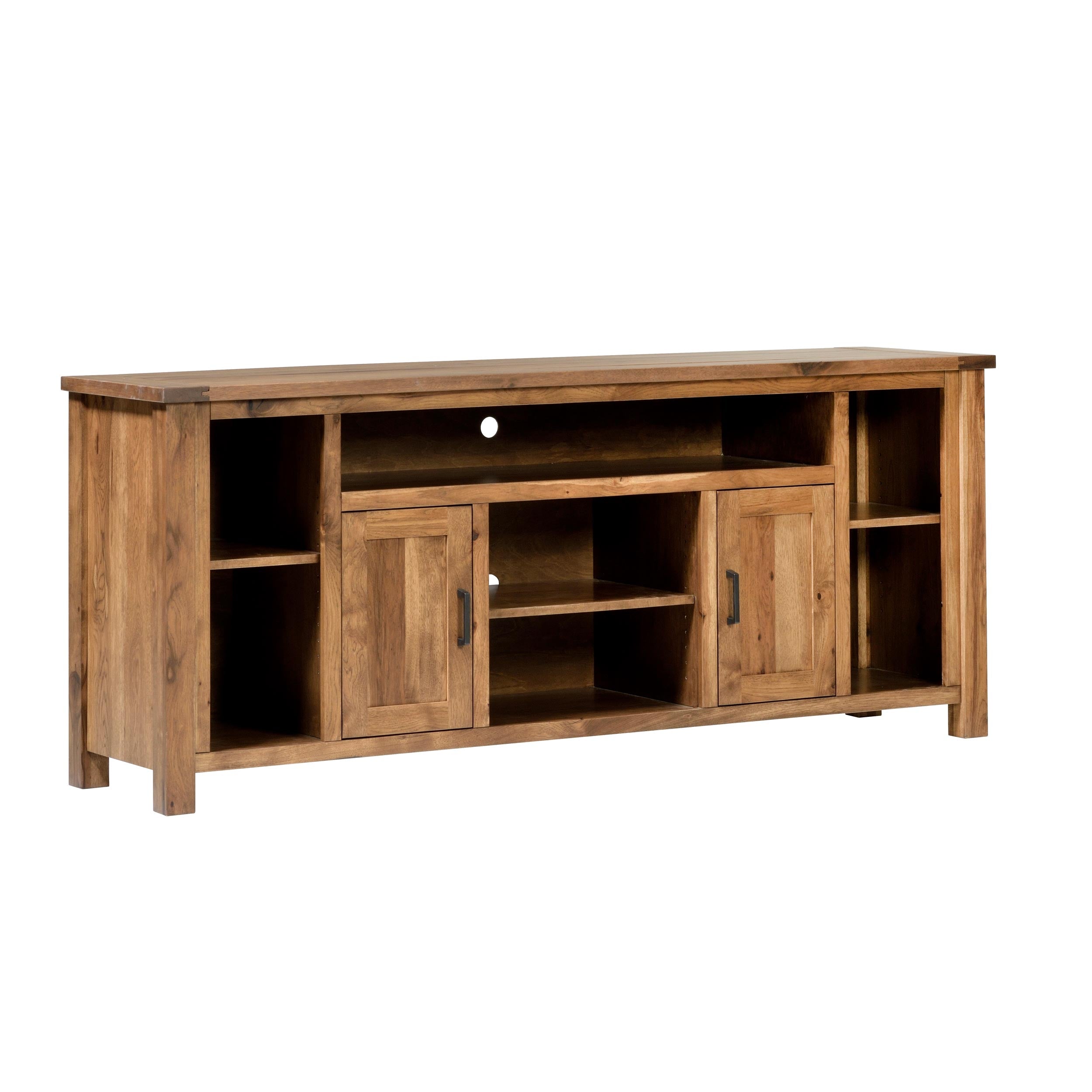 QW Amish Franklin 80" Media Console – Quality Woods Furniture