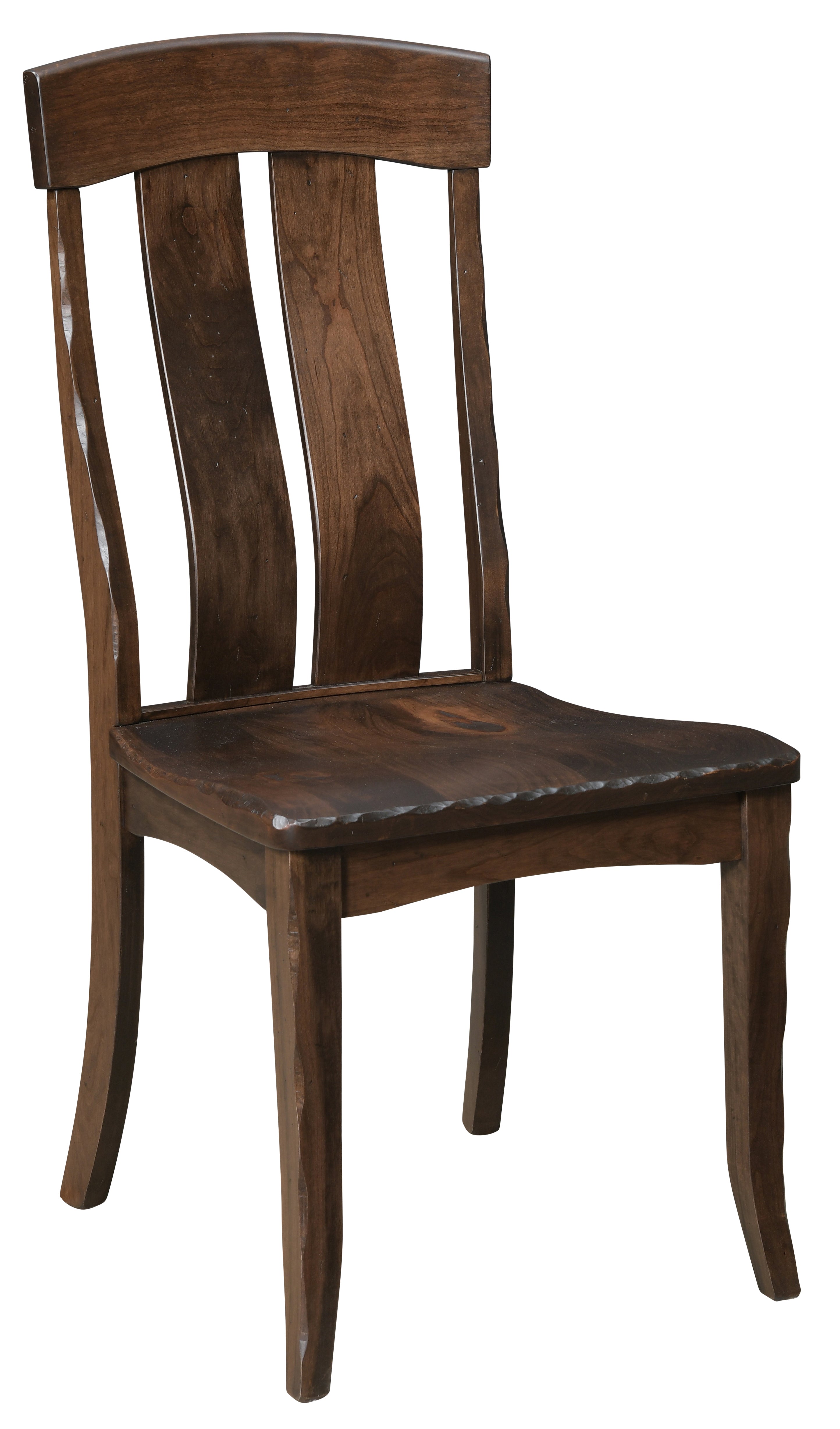 QW Amish Portland Hewn Side Chair – Quality Woods Furniture
