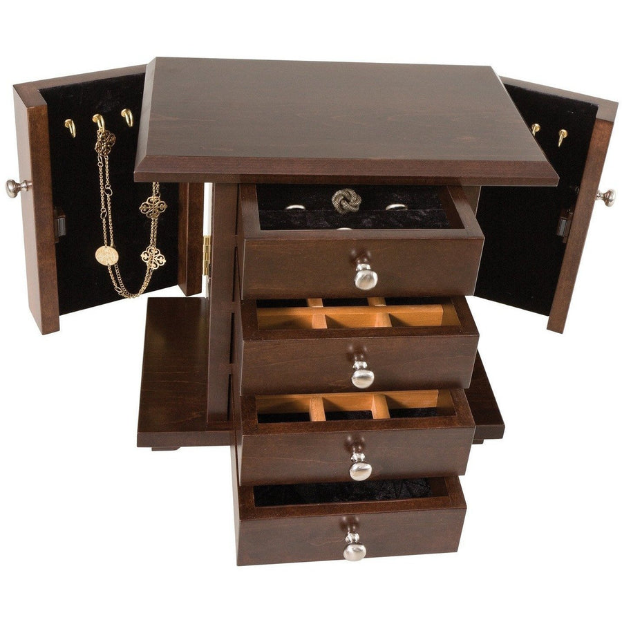 QW Amish 13" Shaker Jewelry Box – Quality Woods Furniture