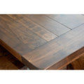 QW Amish Bayfield Plank Rustic 6pc Dining Set – Quality Woods Furniture