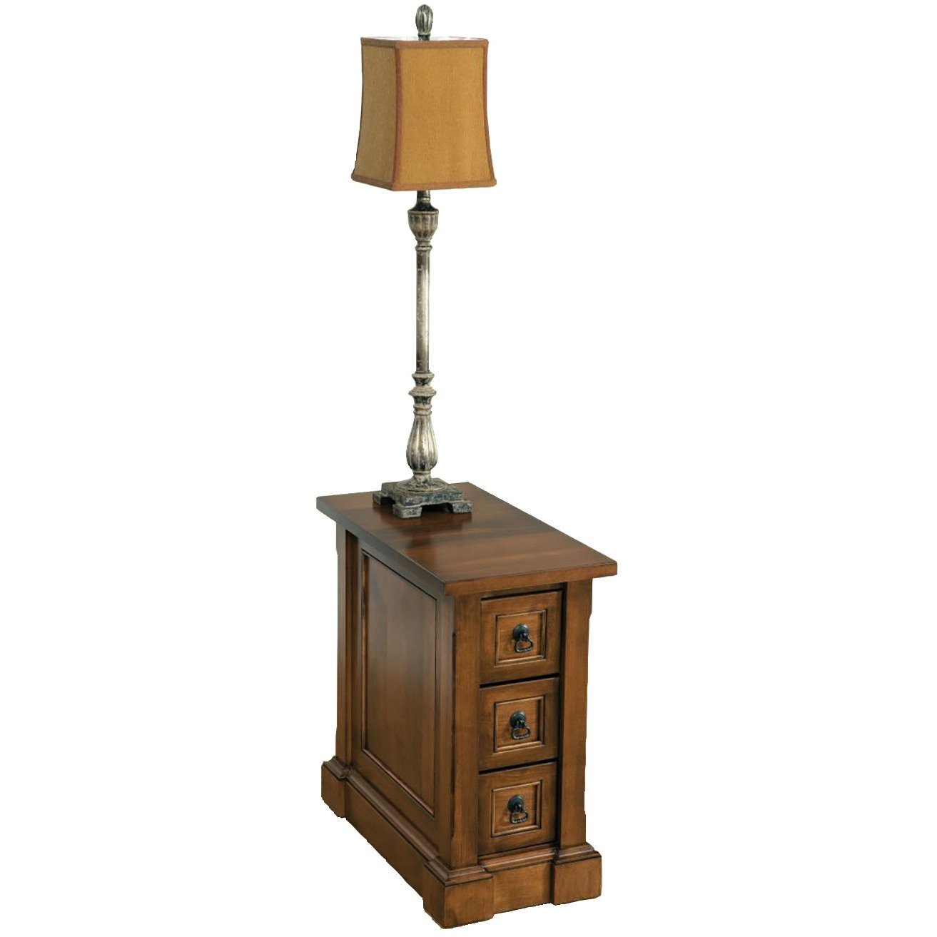 QW Amish Bridgeport Enclosed Chair Side Table – Quality Woods Furniture