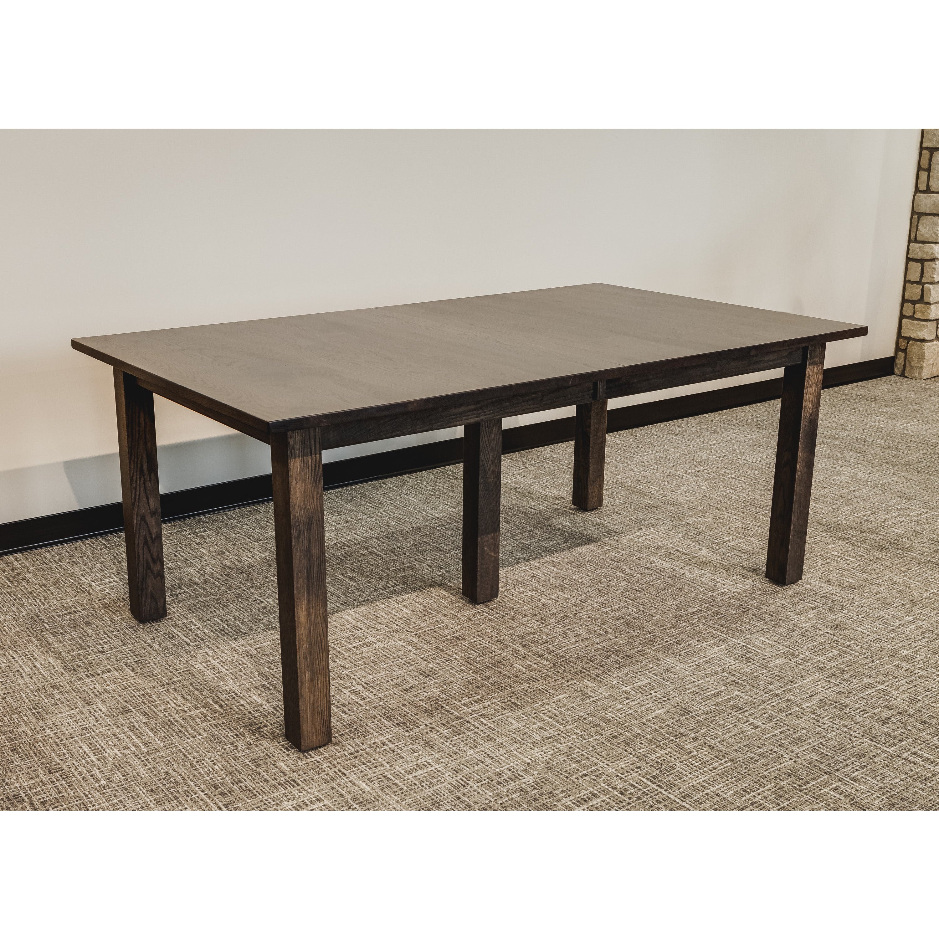Carson Leg Dining Table | Amish Solid Wood | QW Furniture – Quality ...