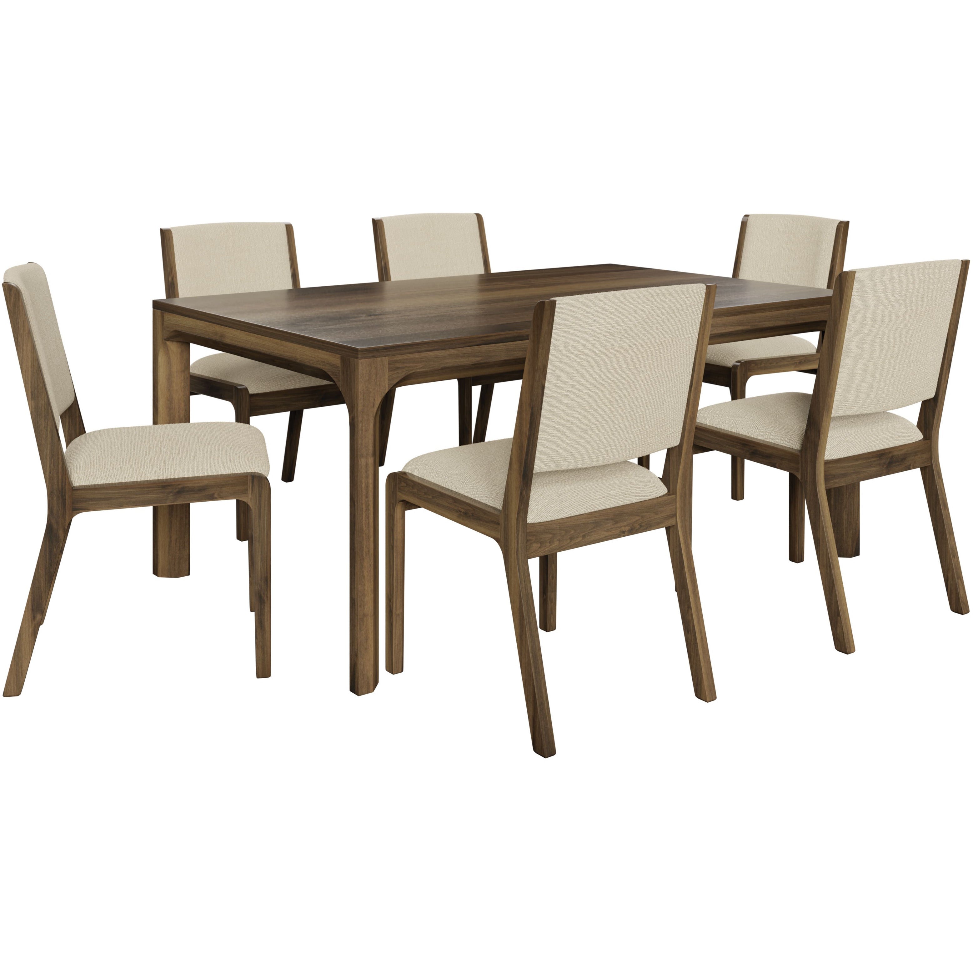 QW Amish Columbo 7pc Dining Set – Quality Woods Furniture
