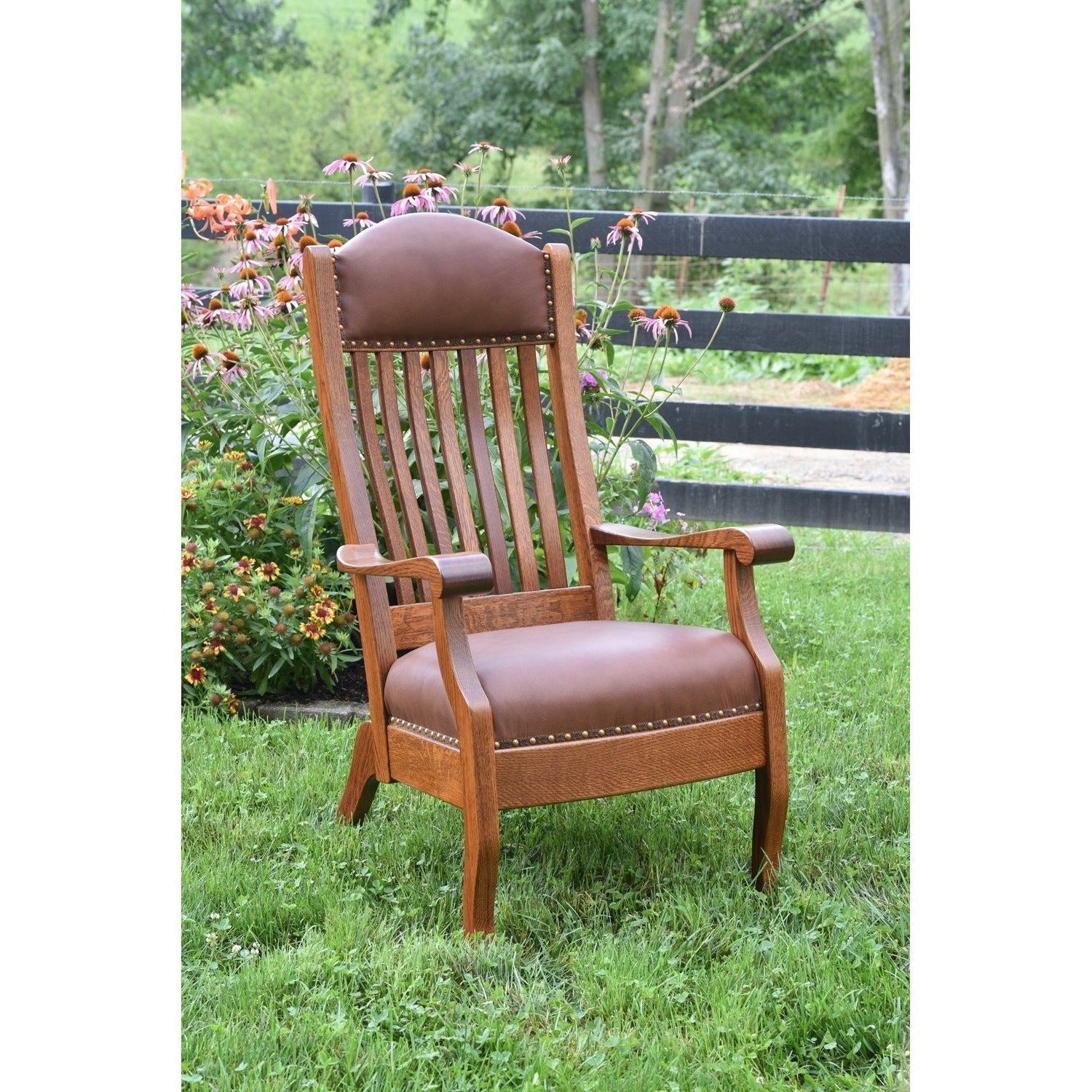 QW Amish King Lounge Chair