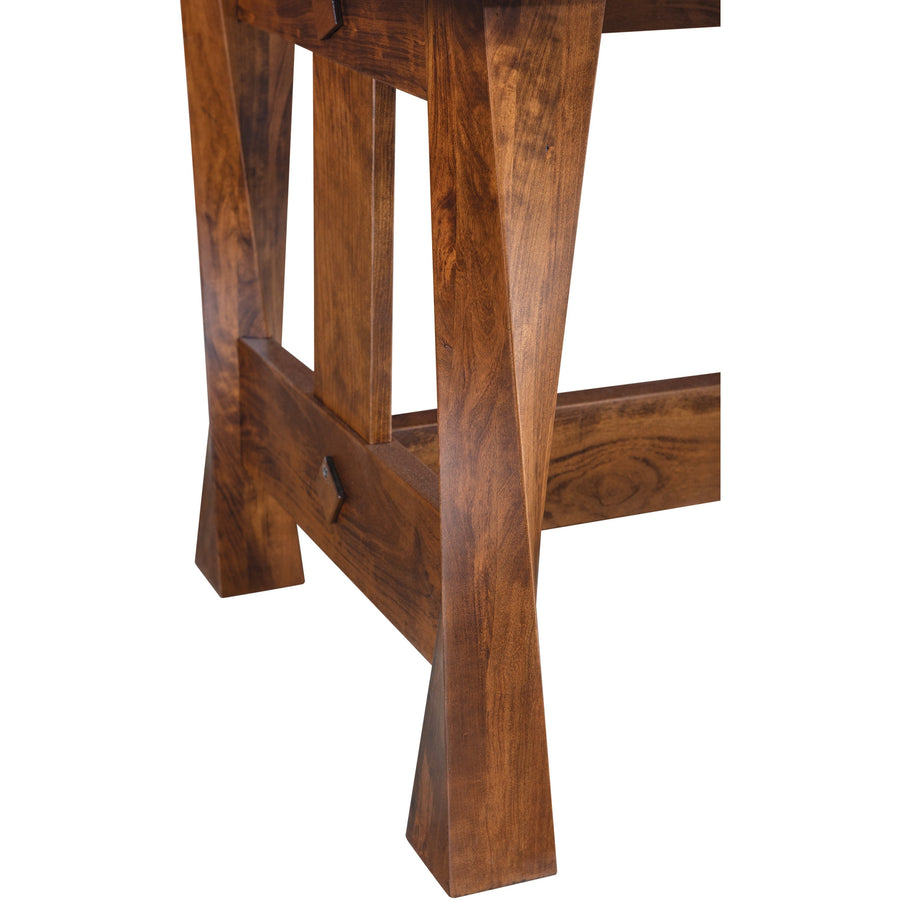 Lexington Trestle Dining Table | Amish Solid Wood – Quality Woods Furniture