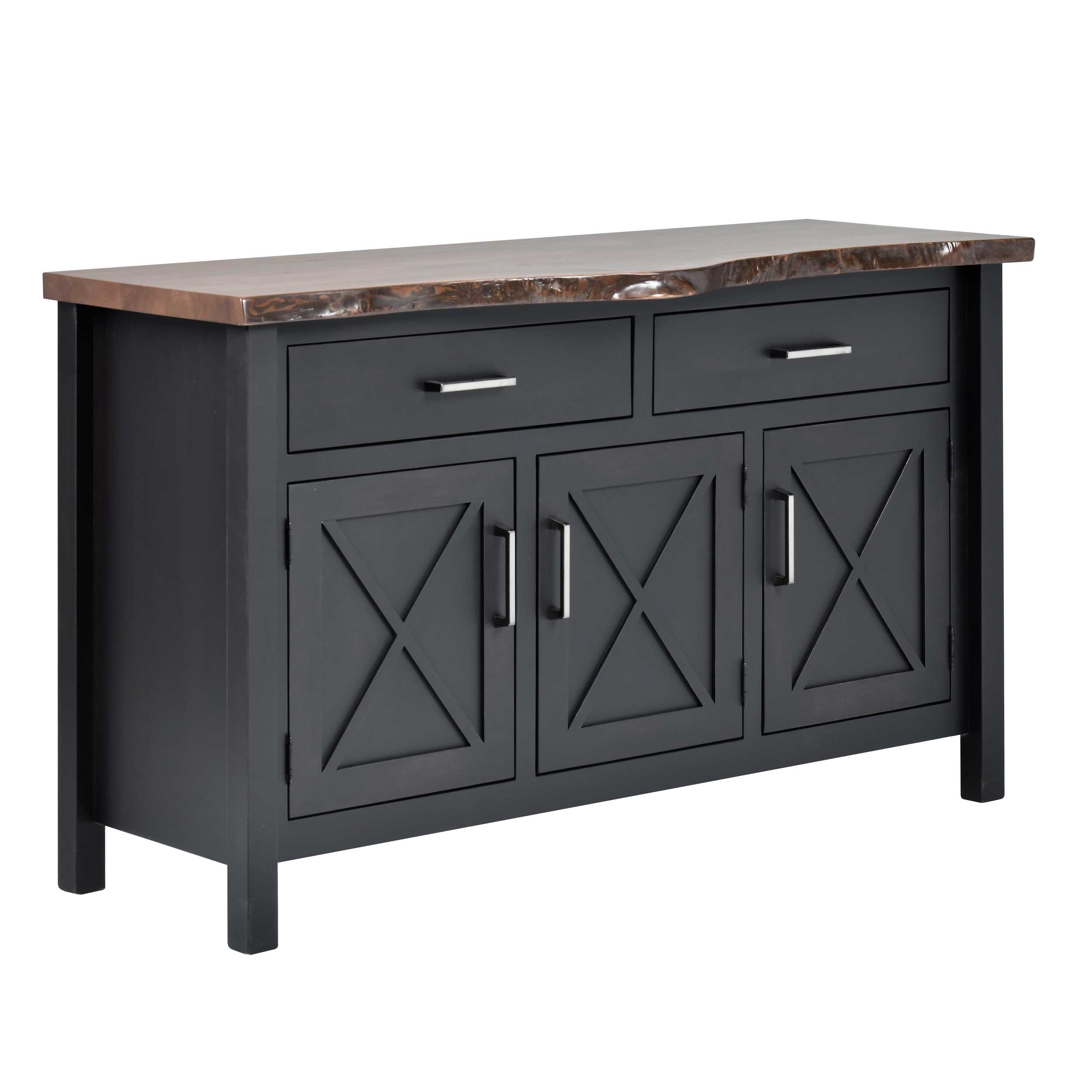 QW Amish Manhattan Live Edge Buffet – Quality Woods Furniture