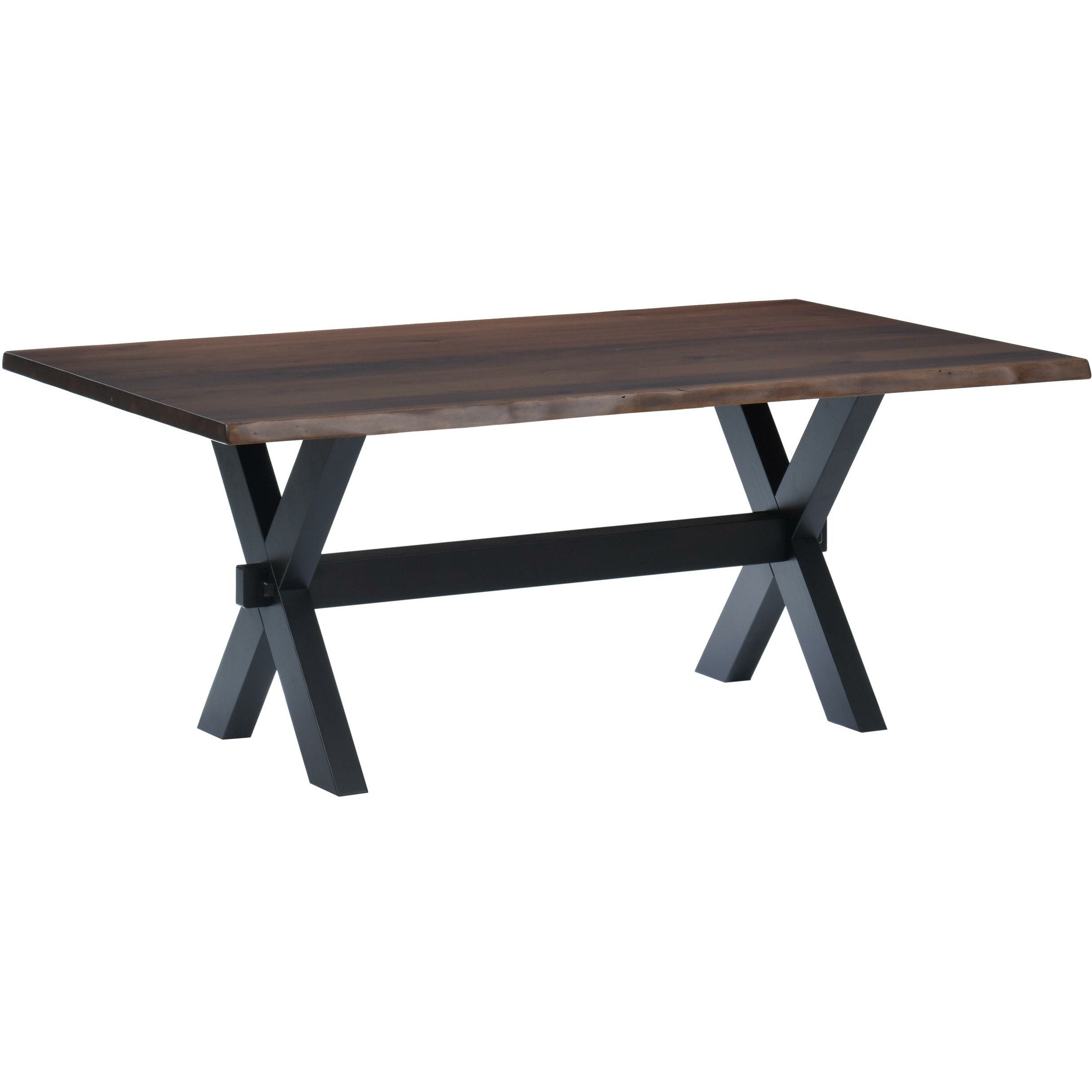 QW Amish Manhattan Live Edge Table – Quality Woods Furniture