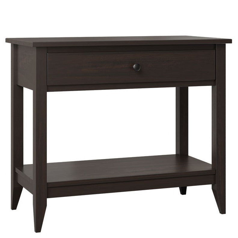 QW Amish Manhattan Sofa Table with Drawer – Quality Woods Furniture