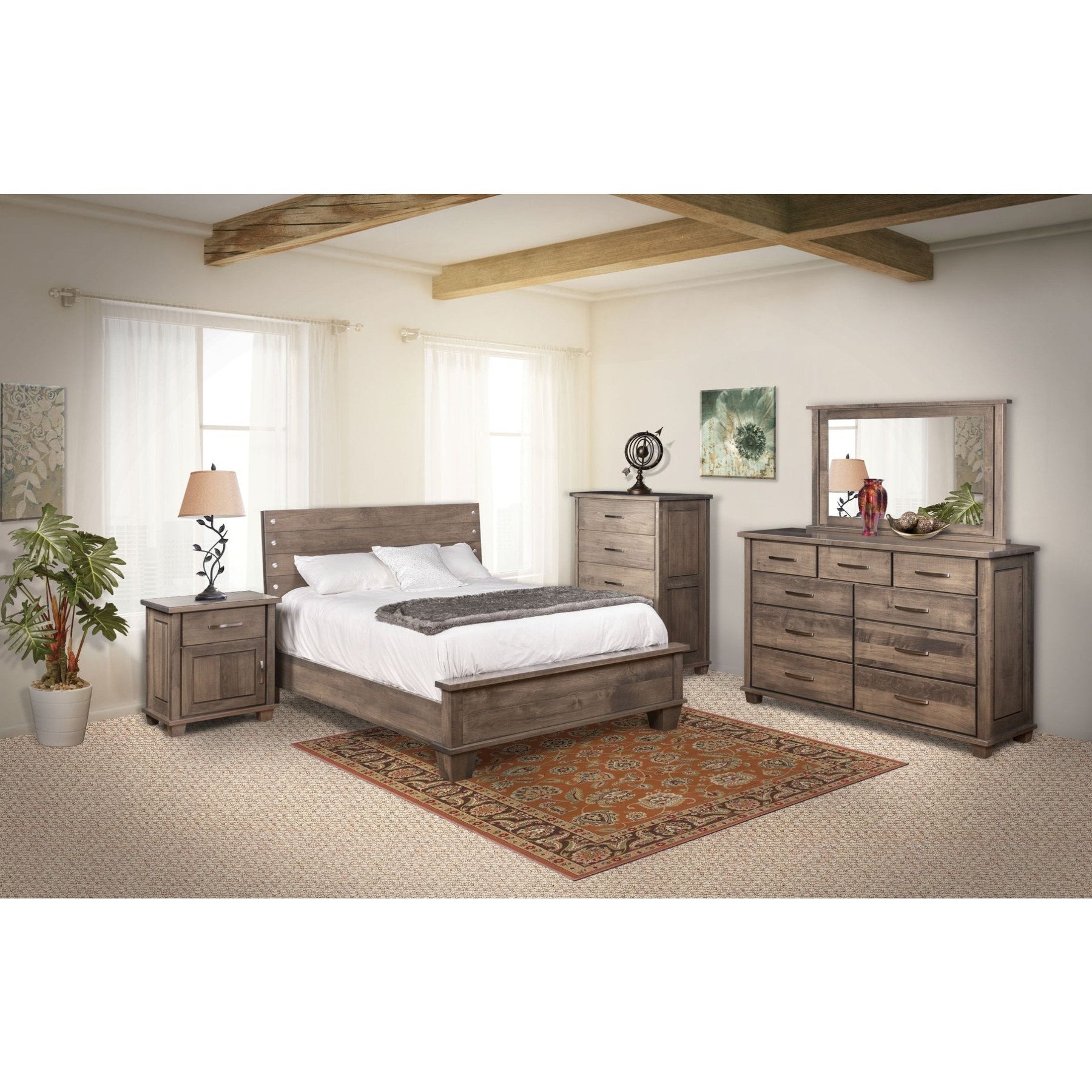 QW Amish Monarch Bed – Quality Woods Furniture
