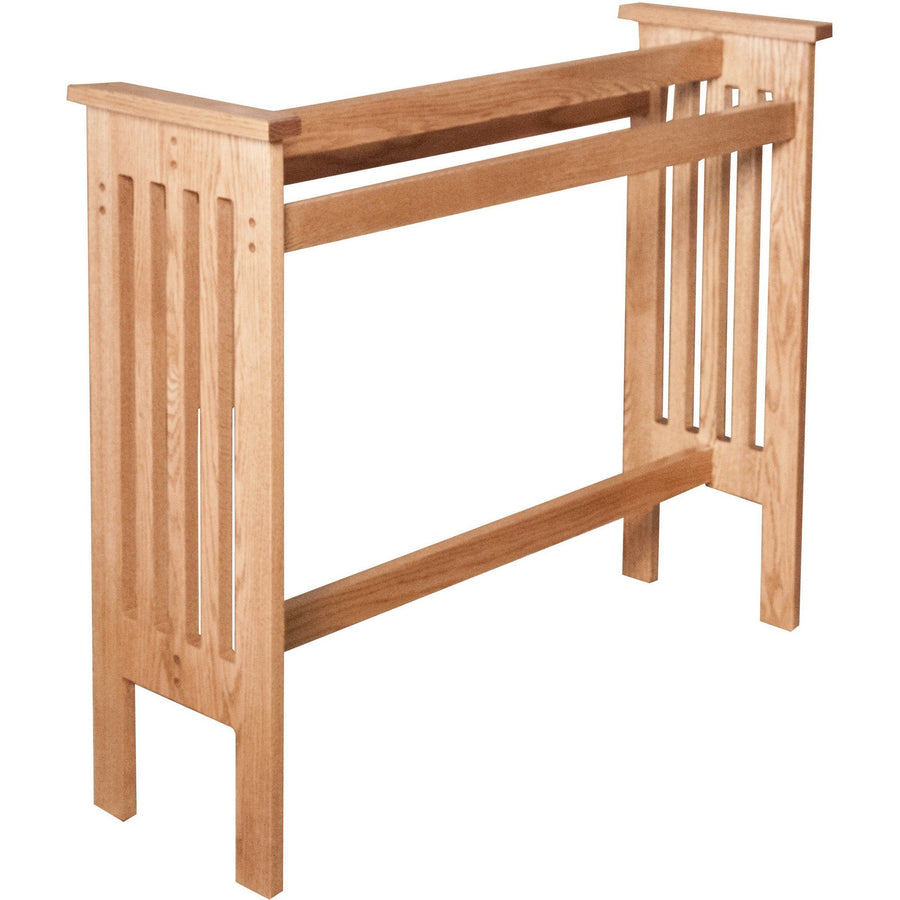 QW Amish Mission Quilt Rack – Quality Woods Furniture