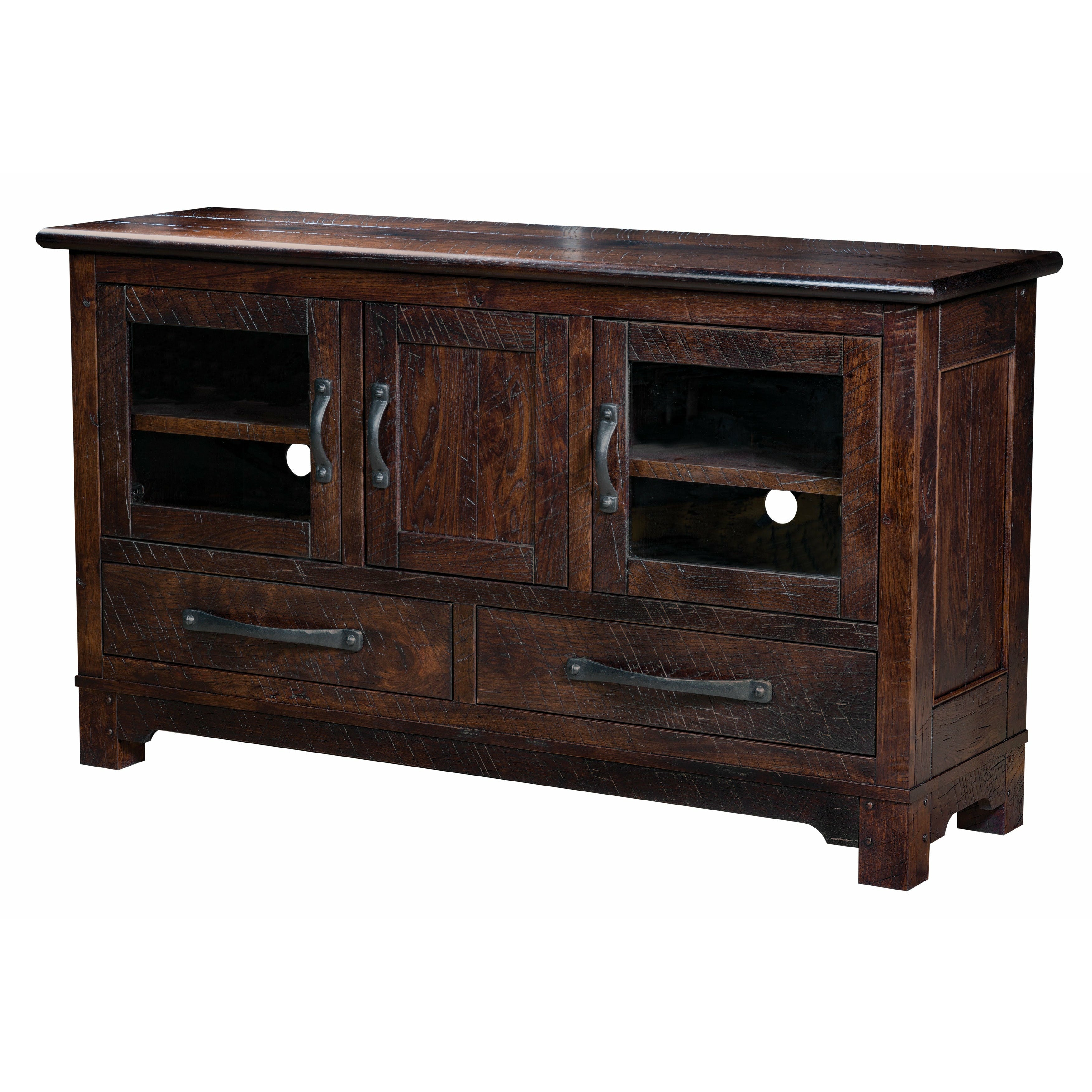 QW Amish Signature Farmhouse 60" TV Console – Quality Woods Furniture